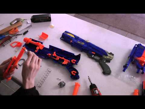Orange Mod Works Longstrike Unleashed Stage 1 kit - Nerf Socom