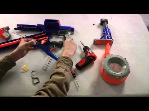 Orange Mod Works Raider CS-35 Massacre Kit - Nerf Socom