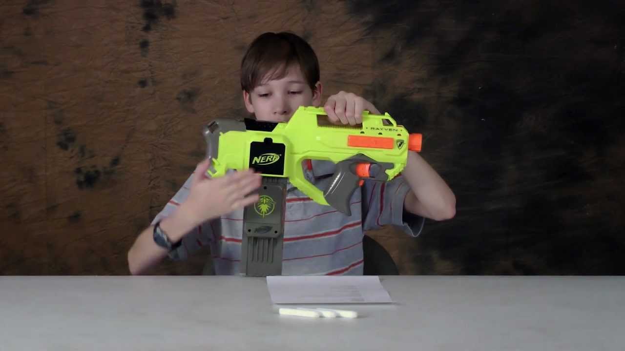 Rayven CS-18 Review - Nerf Socom