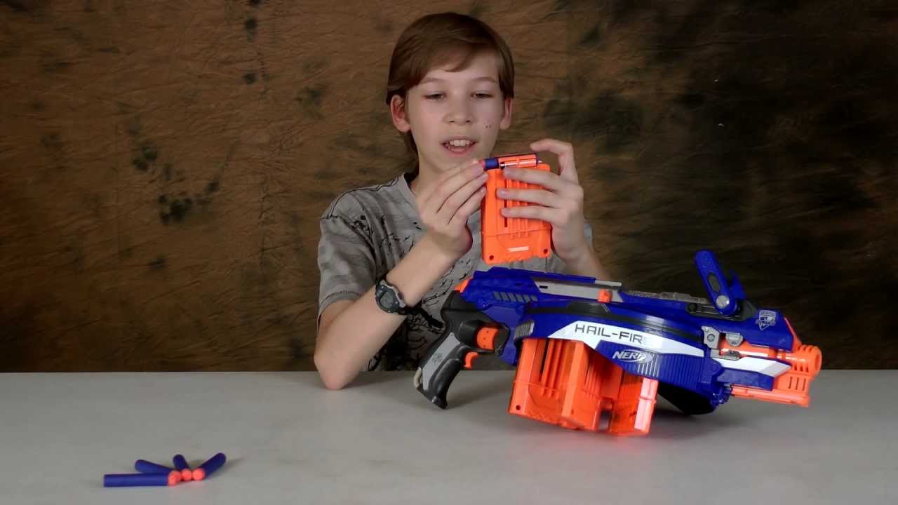 Nerf Elite Hail-Fire Review - Nerf Socom