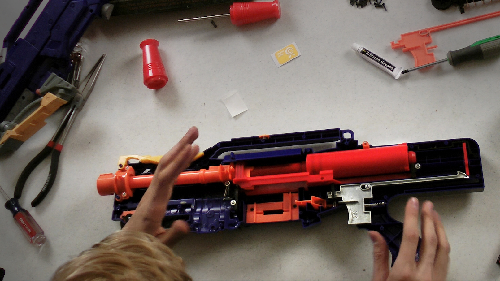 Orange Mod Works Longshot Immortal Kit - Nerf Socom