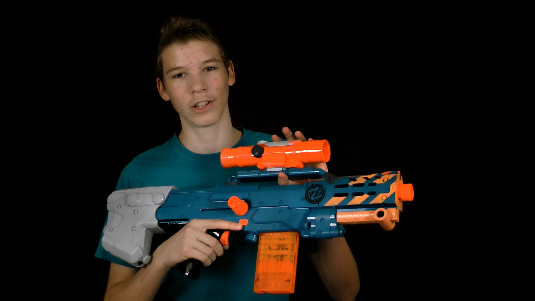 Zombie Strike Longshot CS-12 Review - Nerf Socom